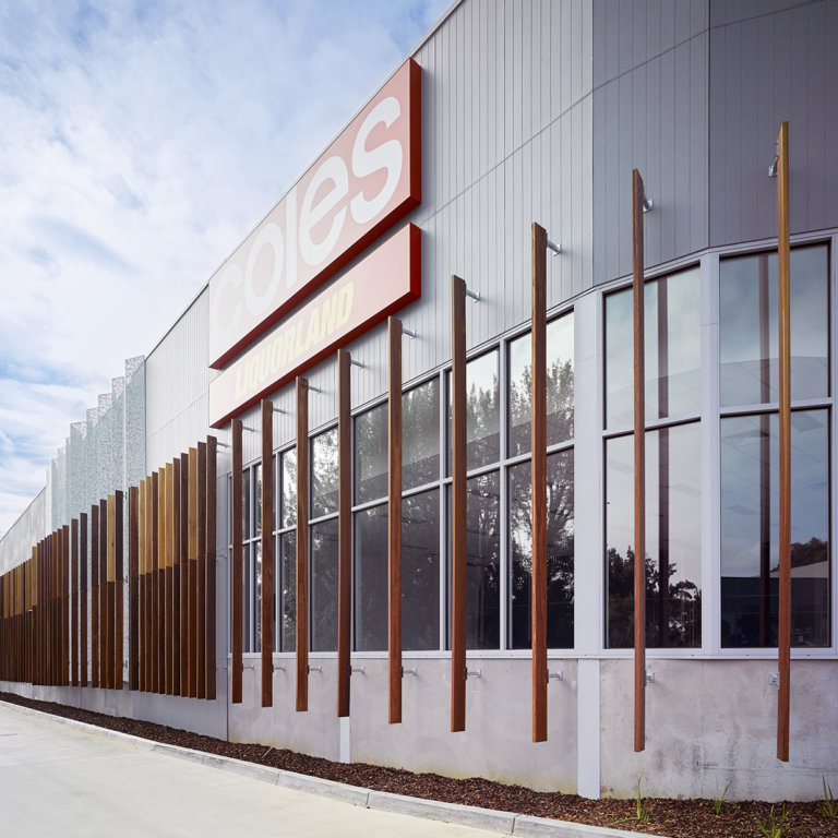 Colac Retail Development with Coles and Specialty Stores- i2C Architects