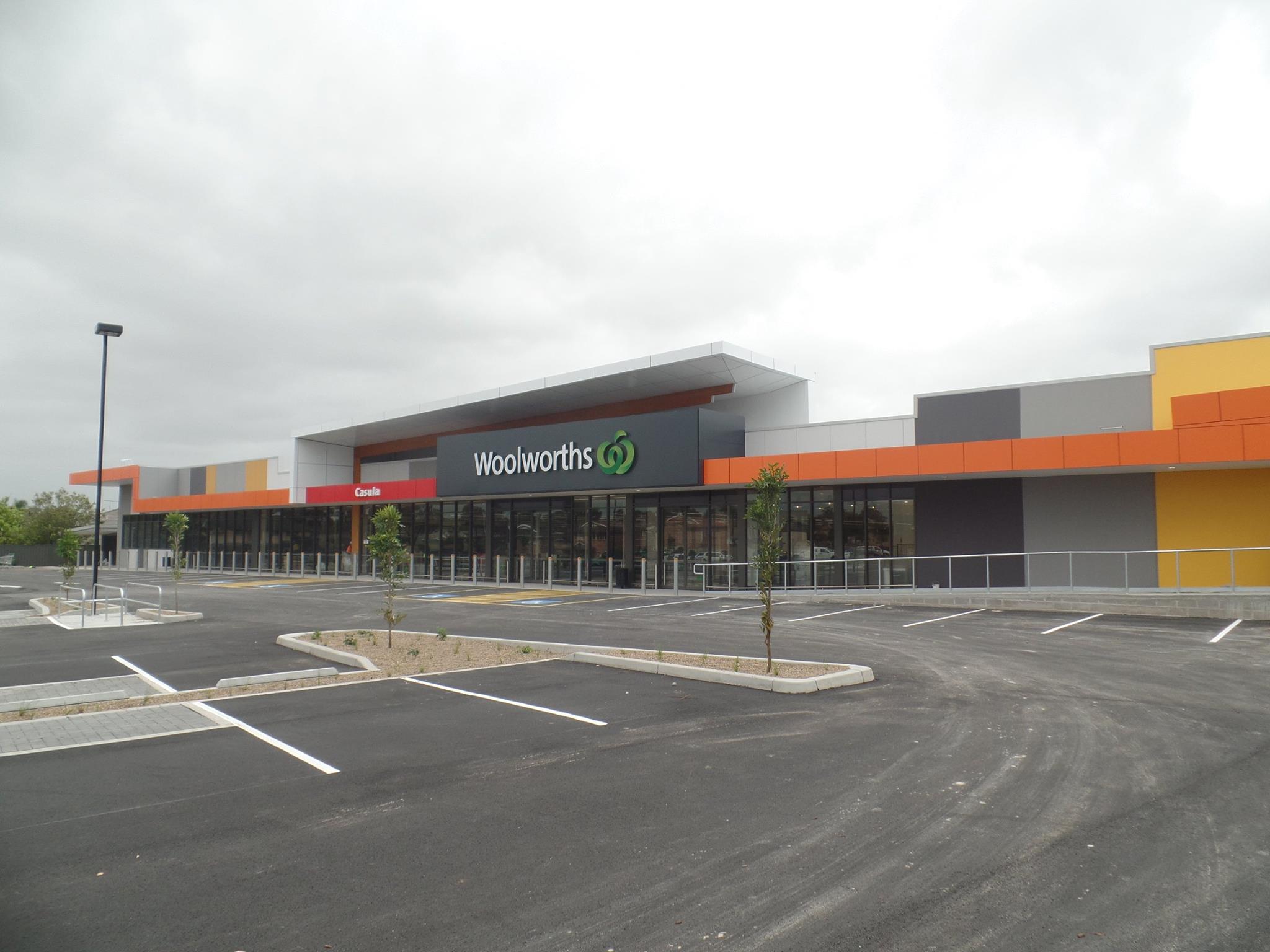 Casula Woolworths soon to be completed - i2C Architects