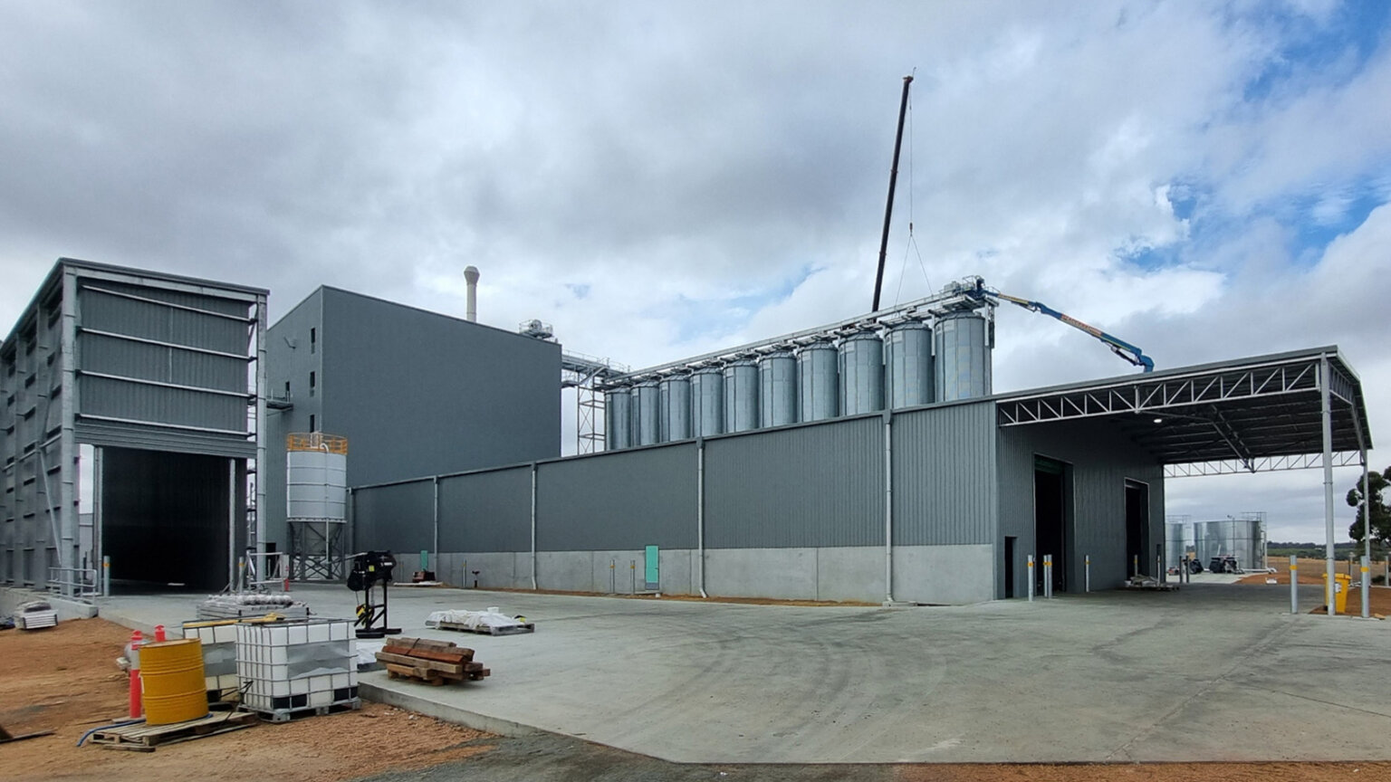 Cuballing manufacturing plant construction update - i2C Architects