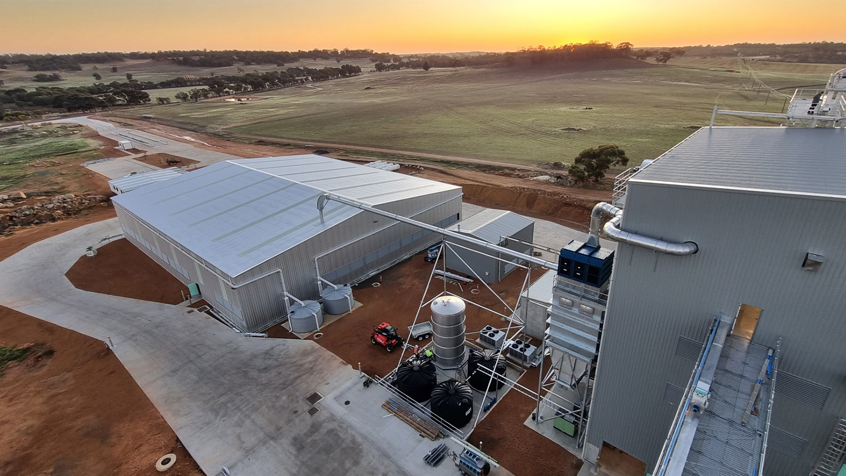 Cuballing manufacturing plant near completion - i2C Architects