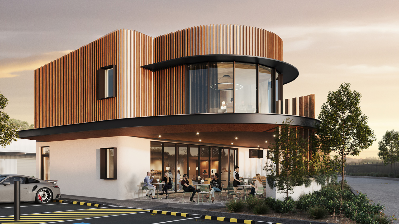 Horsley Park Office and Cafe - i2C Architects