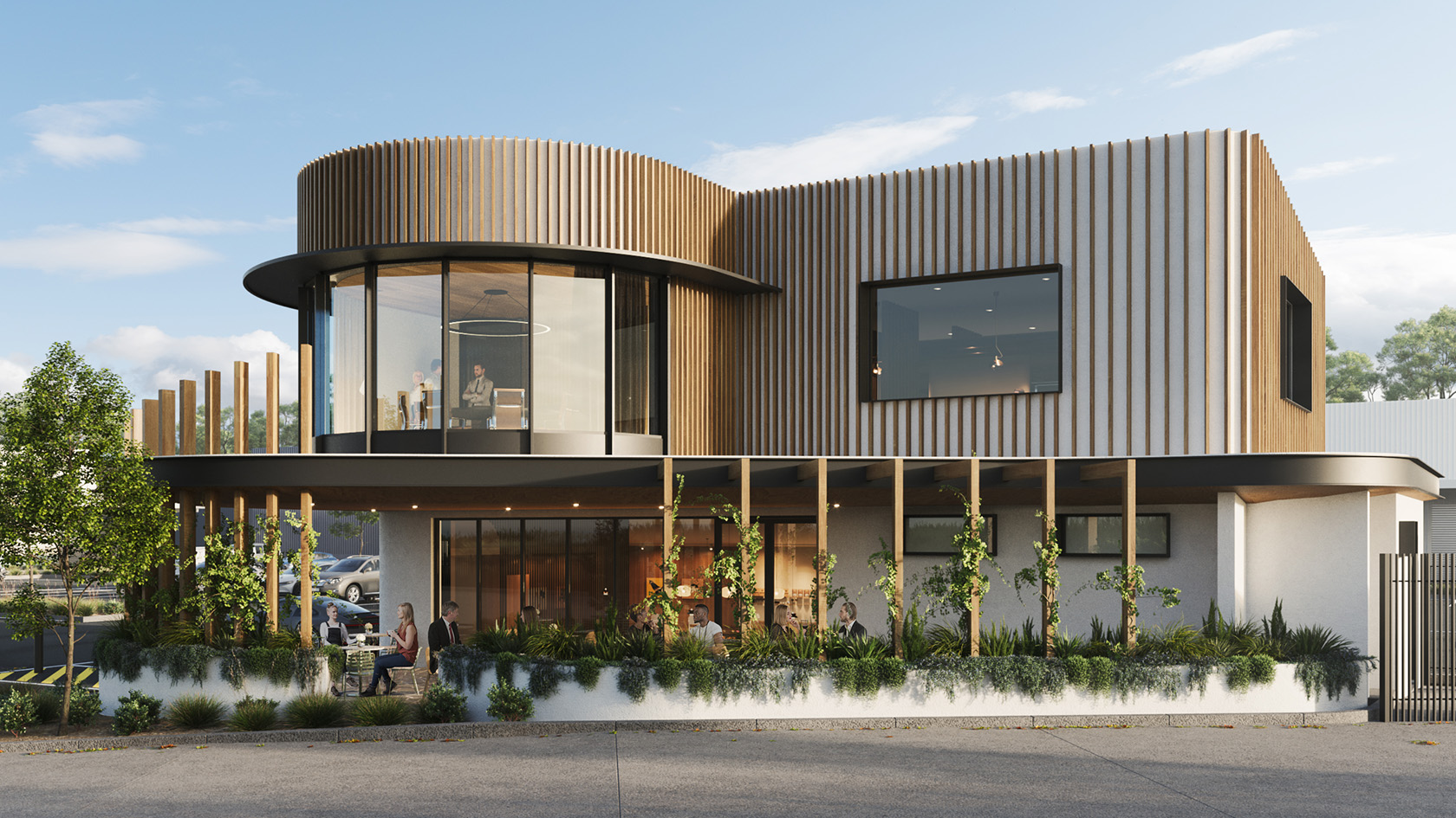 Horsley Park Office and Cafe - i2C Architects