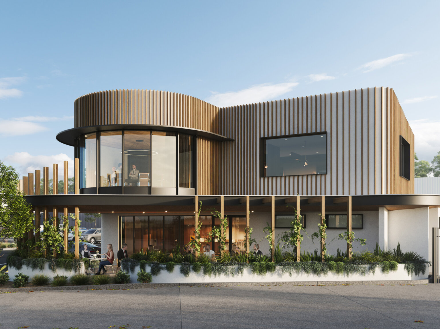 ESR LOGISTICS PARK CAFE AND OFFICE - i2C Architects